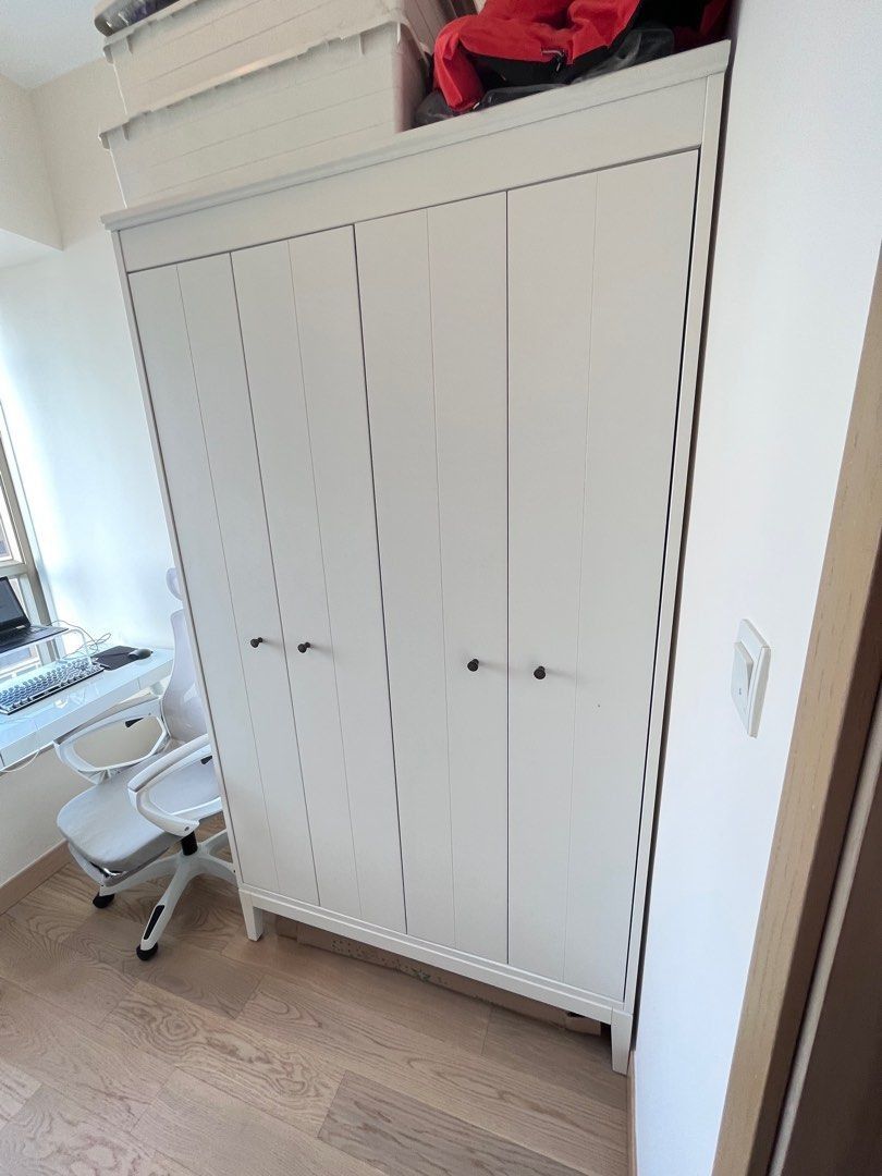 IKEA IDANAS Wardrobe Set - like new, 傢俬＆家居, 傢俬, 櫃子、組合櫃及置物架 - Carousell