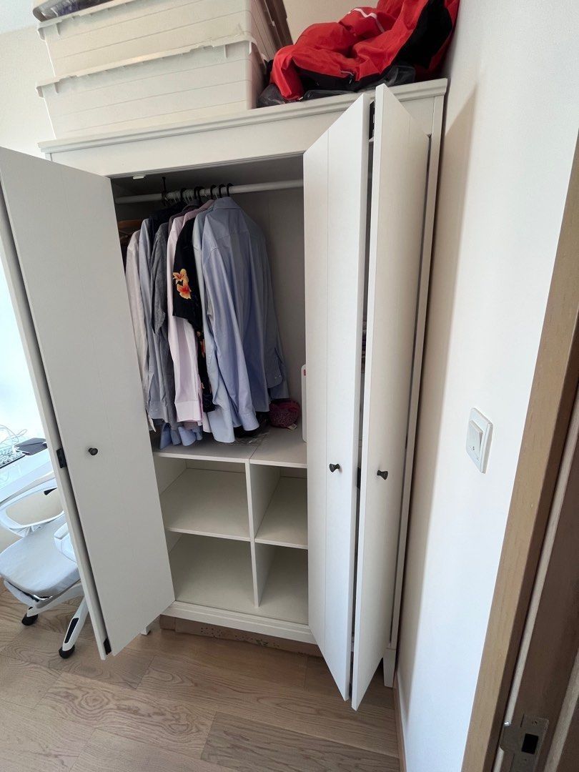 IKEA IDANAS Wardrobe Set - like new, 傢俬＆家居, 傢俬, 櫃子、組合櫃及置物架 - Carousell