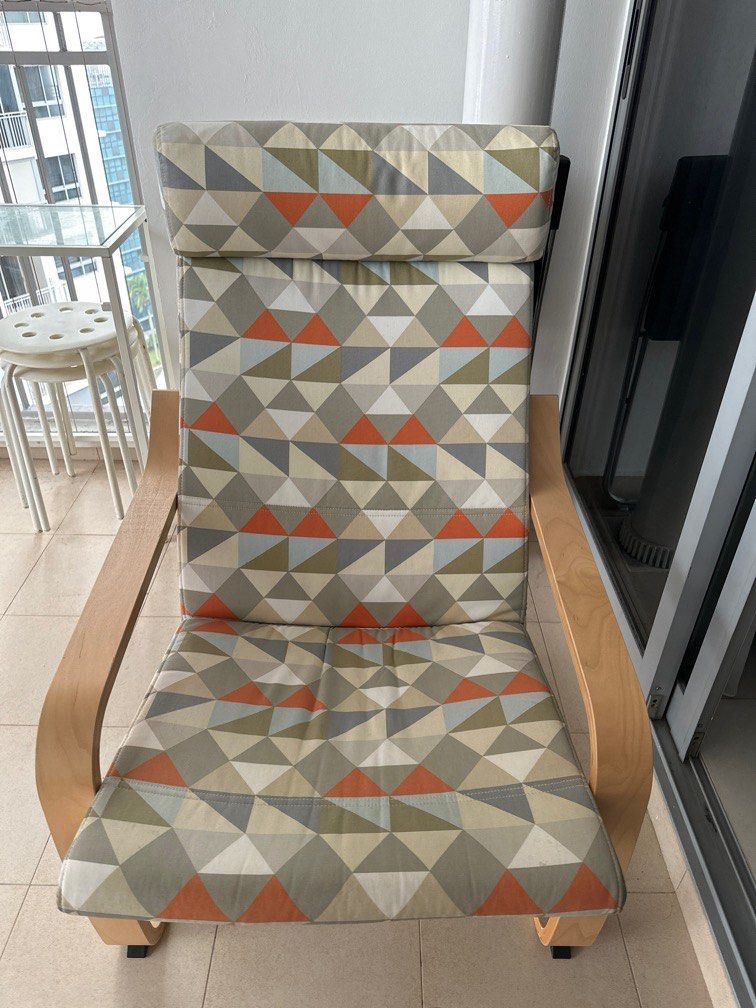 IKEA Poang Chair, Furniture & Home Living, Furniture, Chairs on Carousell