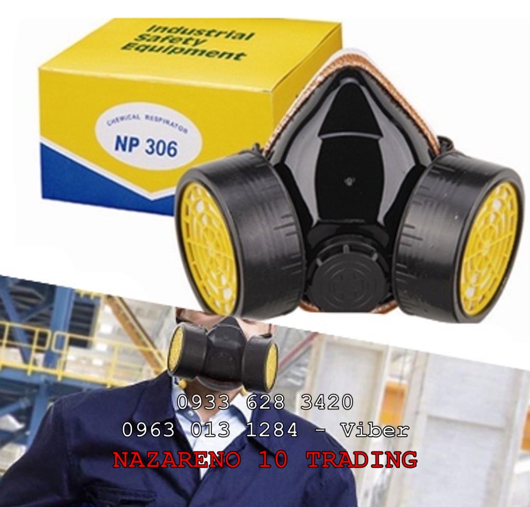 Industrial Respirator Mask, Health & Nutrition, Face Masks & Face ...