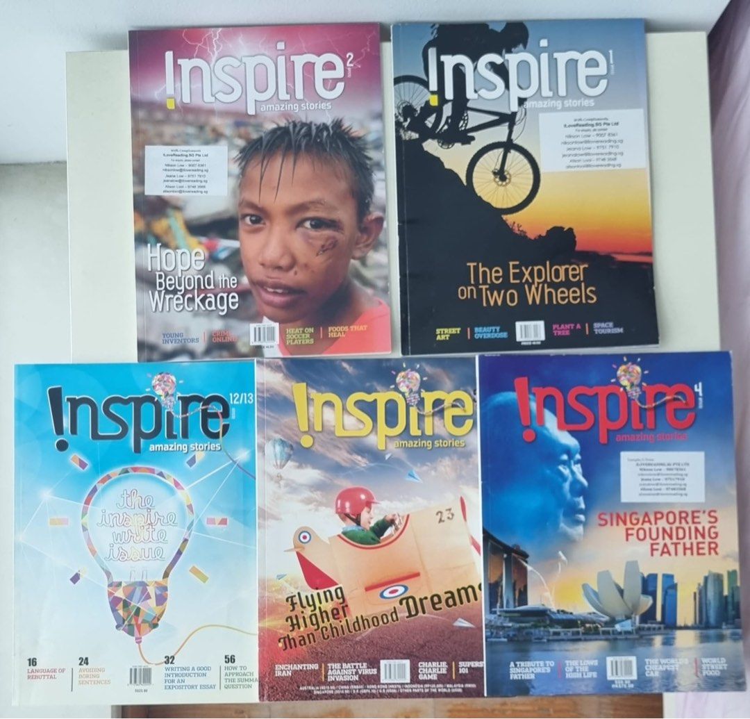 Inspire English Magazine, Hobbies & Toys, Books & Magazines, Magazines ...