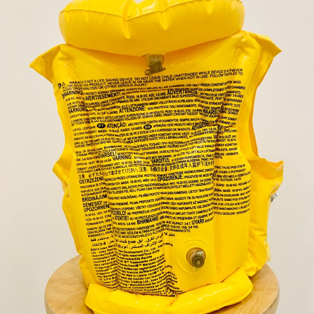 Intex Deluxe Swim Vest Pool School STEP 2, Hobbies & Toys, Toys & Games ...