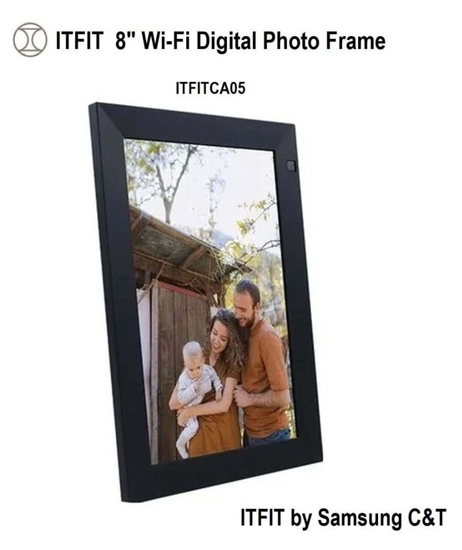 ---沽清！Out of stock！售罄！---ITFIT by Samsung C&T Wi-Fi Digital Photo Frame ...