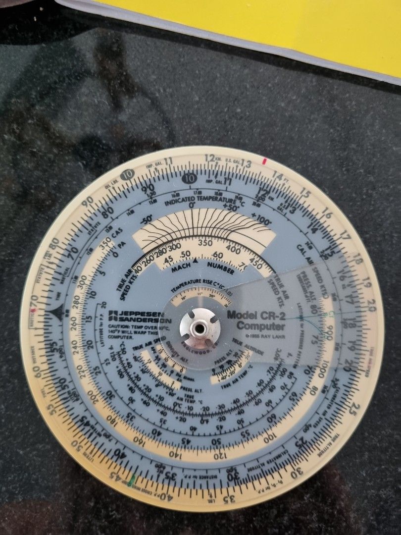 Jeppesen CR Circular Flight Computer, Hobbies & Toys, Stationery ...