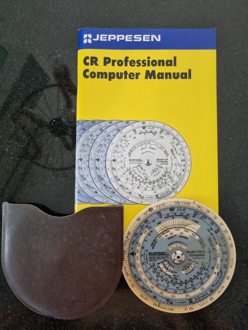 Jeppesen CR Circular Flight Computer, Hobbies & Toys, Stationery ...