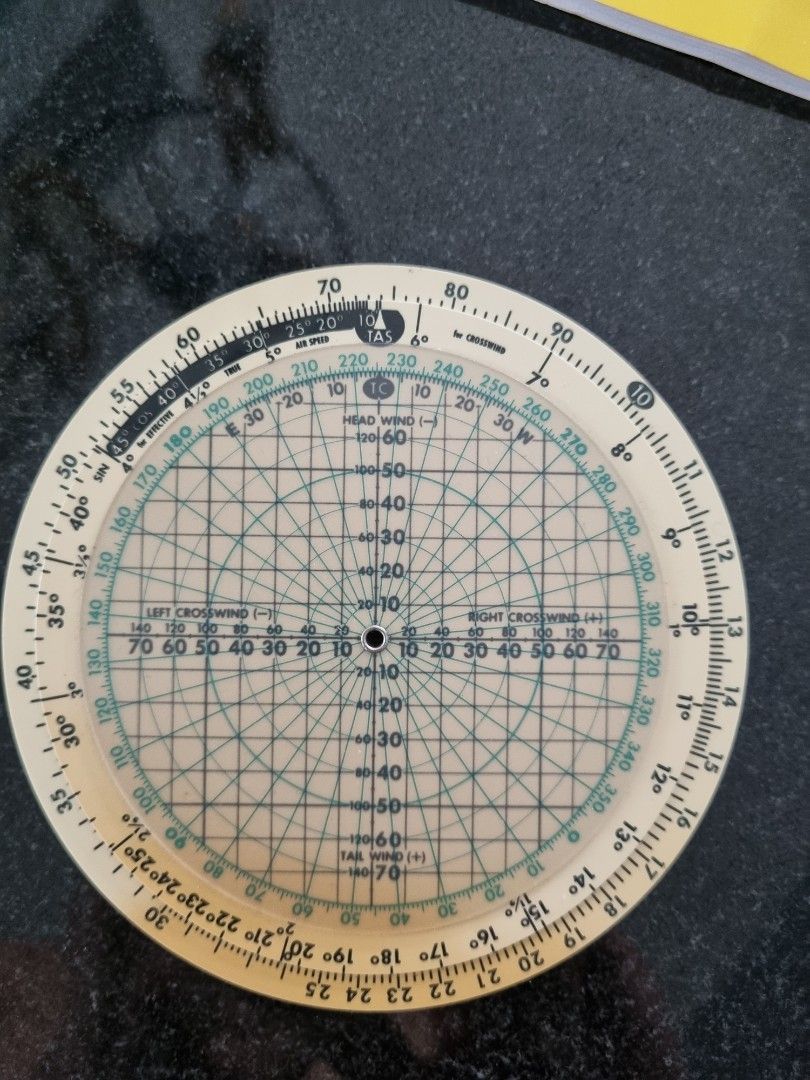 Jeppesen CR Circular Flight Computer, Hobbies & Toys, Stationery ...