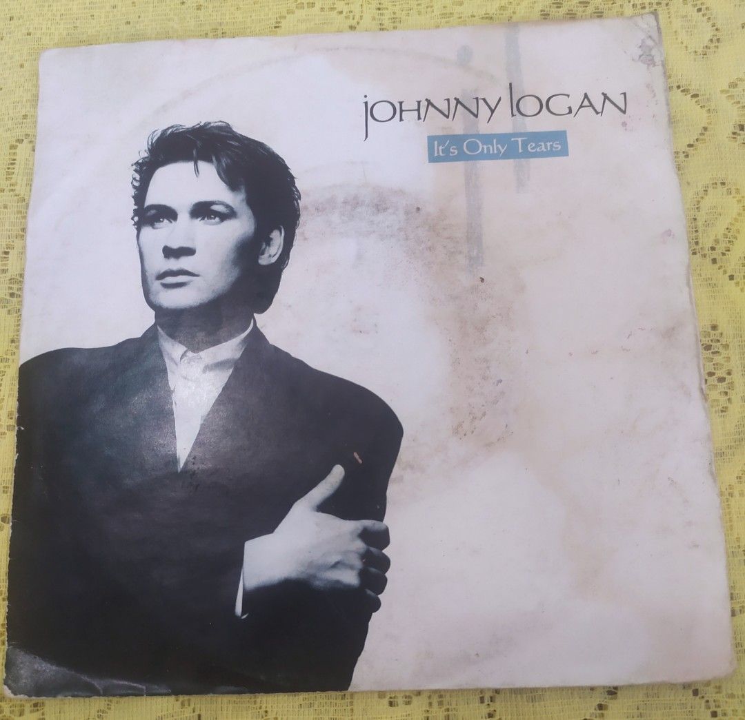 Johnny Logan - It's Only Tears (7" single) VINYL PLAKA on Carousell