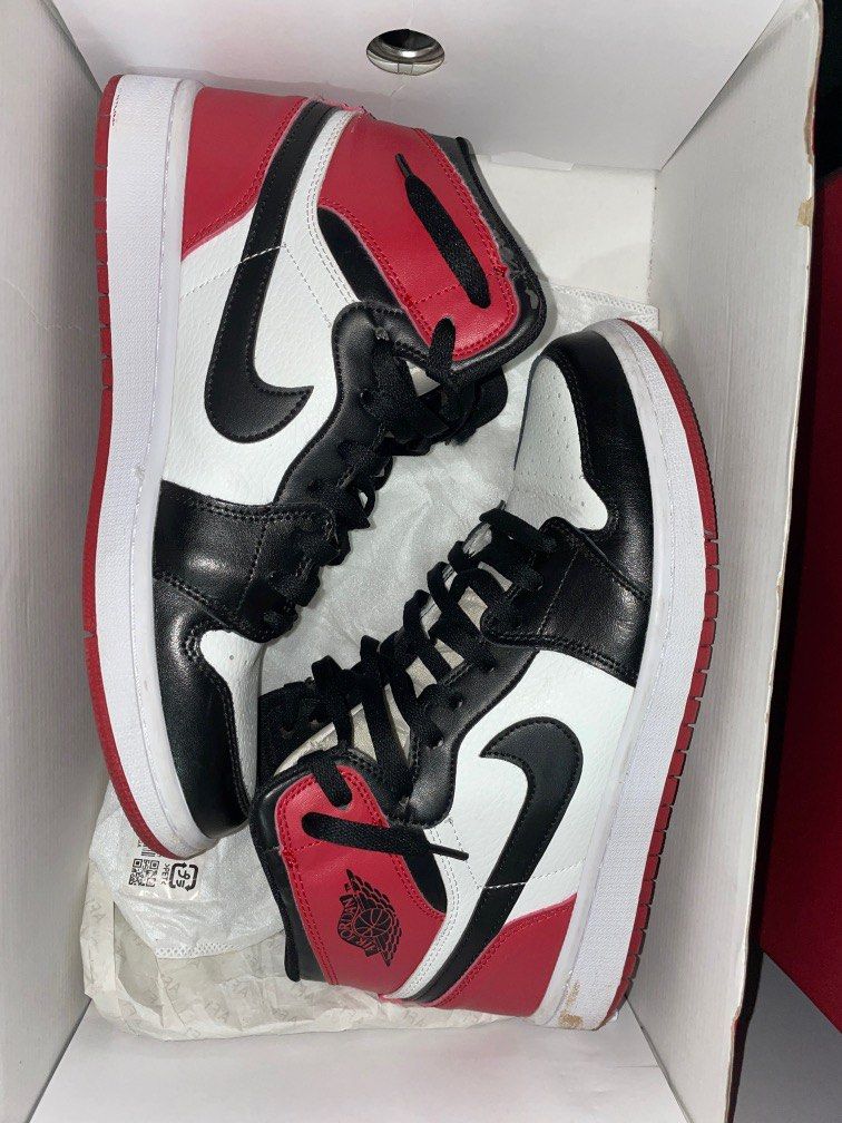 Jordan 1 Chicago Black Toe High, Men's Fashion, Footwear, Sneakers on ...