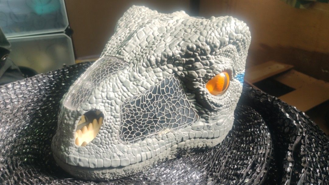 Jurassic Park Dinosaur Head Cosplay Wearable, Hobbies & Toys, Toys ...