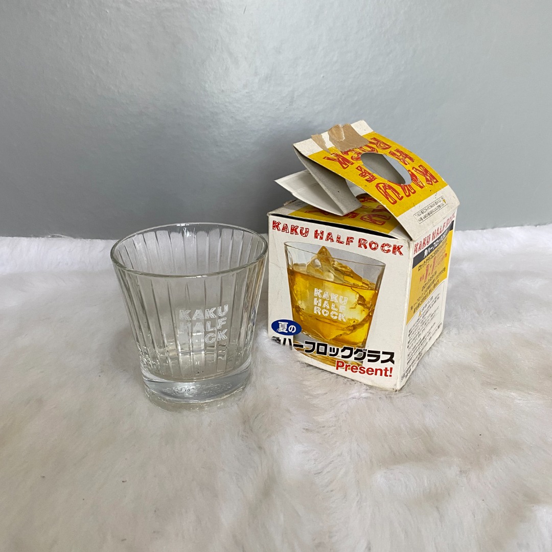 Kaku Half Rock Shot Glass on Carousell