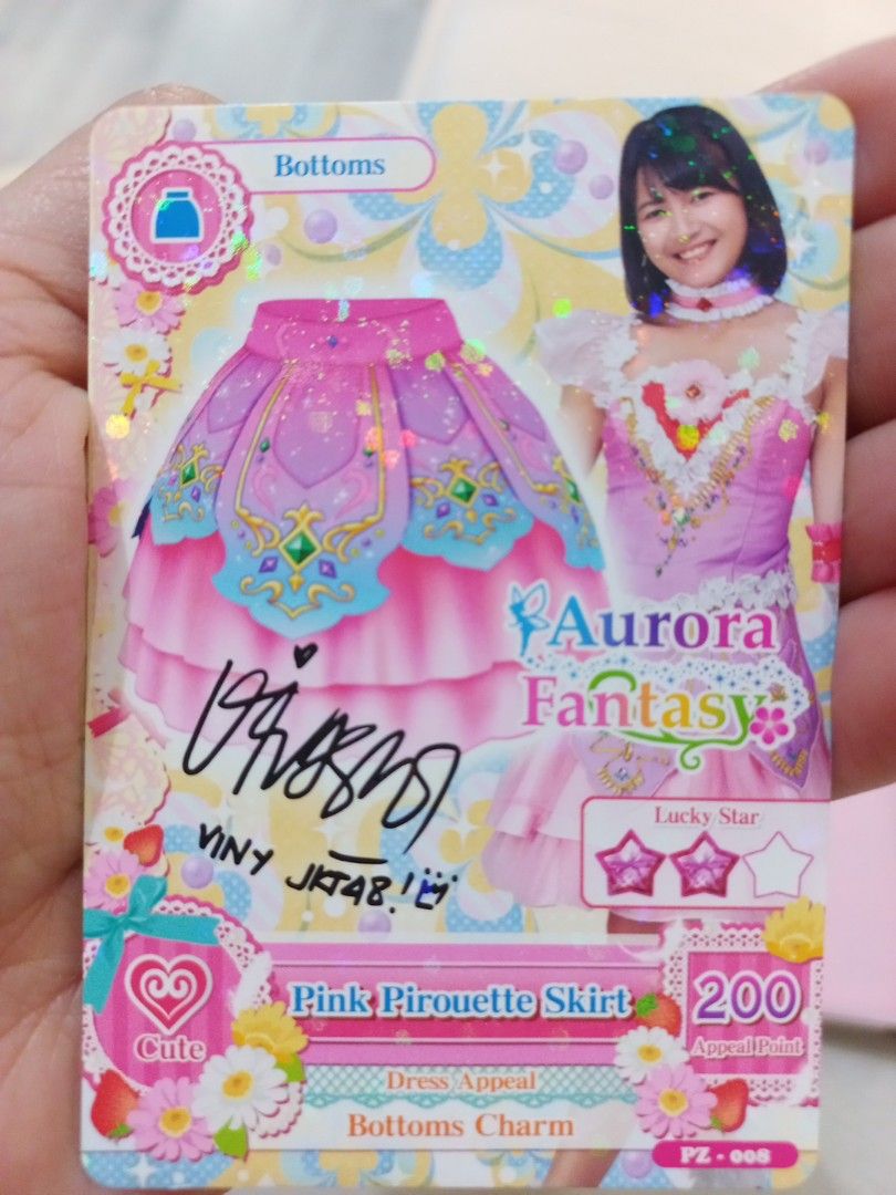 Kartu Aikatsu 3 pcs card koleksi games jkt 48, Toys & Collectibles ...