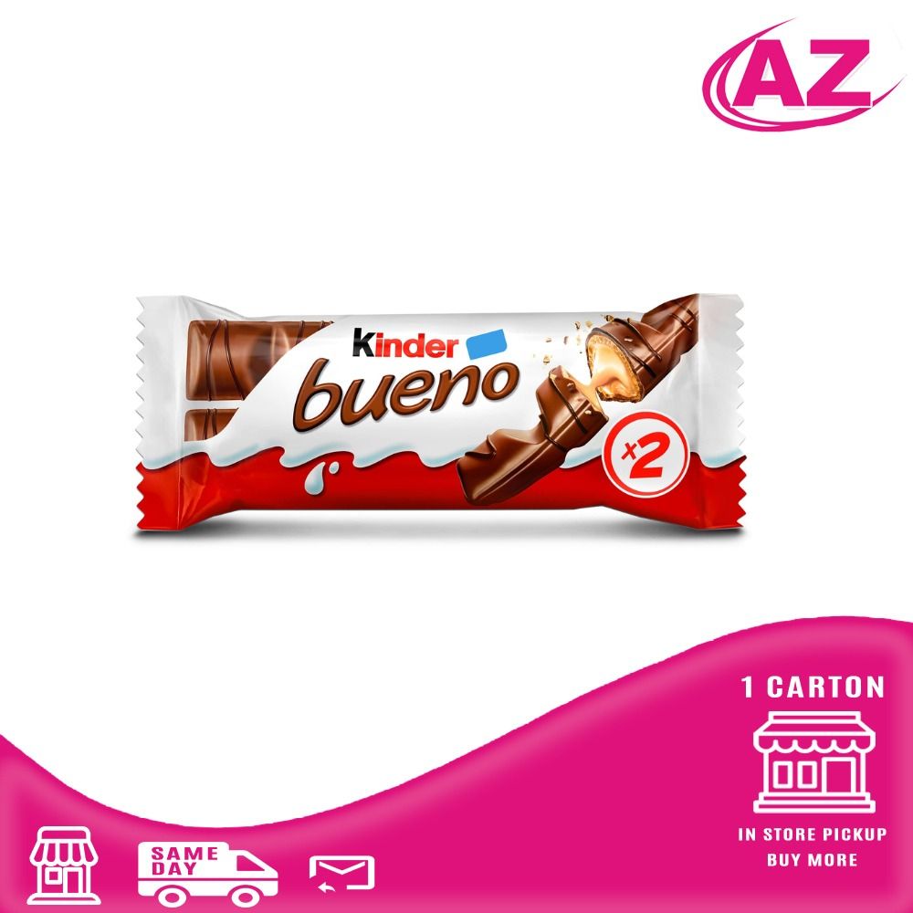 Kinder Bueno Milk & Hazelnut Chocolate Bar 43g-STORE PICKUP / SAME DAY ...