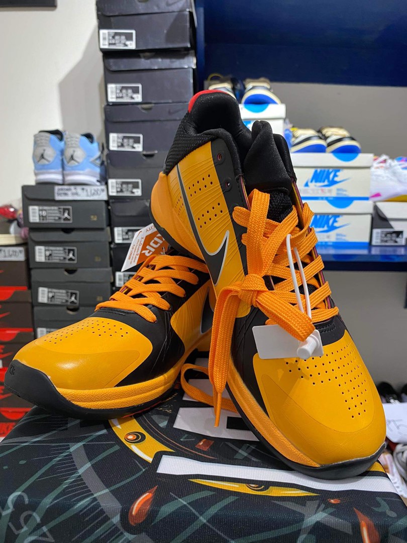 Kobe 5 Bruce Lee Nike Shoes for Men Basketball Shoes Sneakers, Men's ...