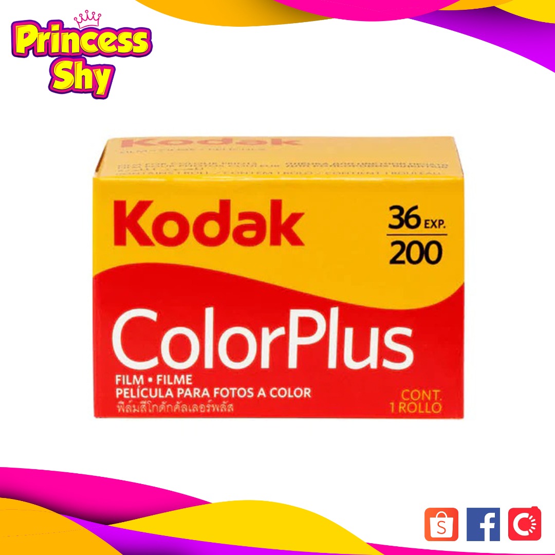 Kodak Colorplus 200 Film for Color Prints 35mm 36 exp, Photography ...