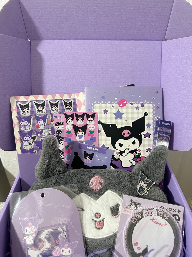 Kuromi / Melody birthday box set, Food & Drinks, Gift Baskets & Hampers ...