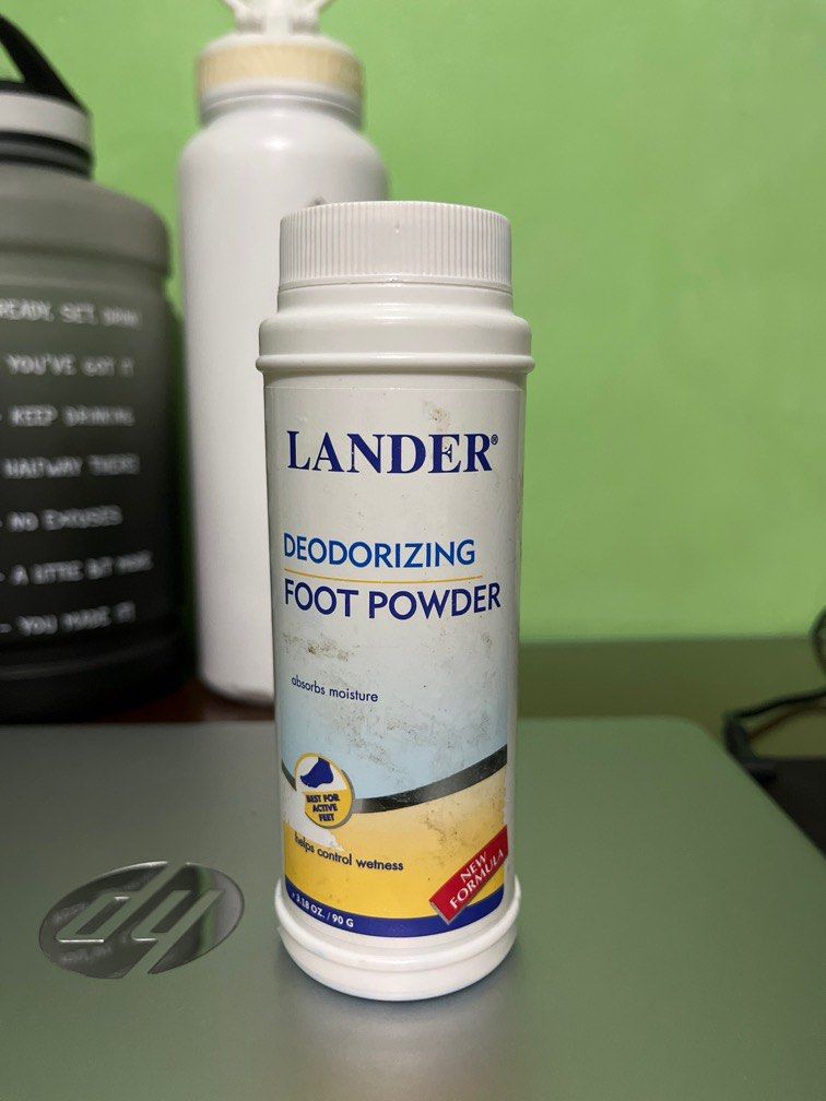 Lander Deodorizing Foot Powder, Beauty & Personal Care, Foot Care on ...