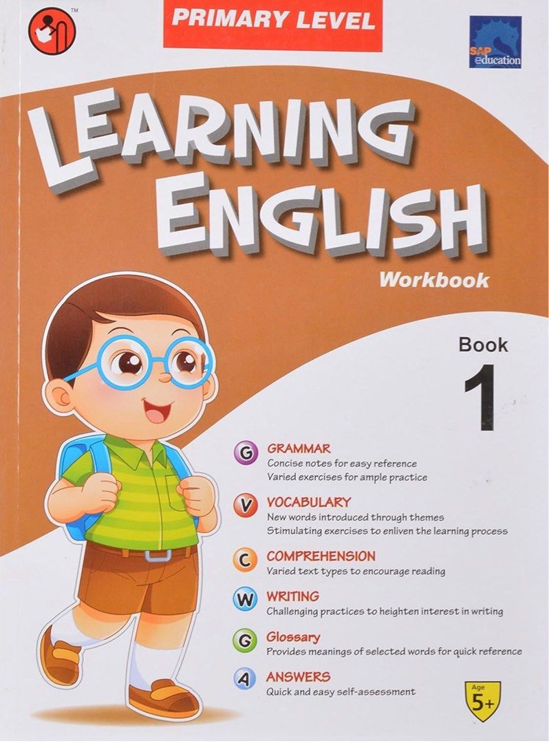 Learning English book 1, Hobbies & Toys, Books & Magazines, Assessment ...