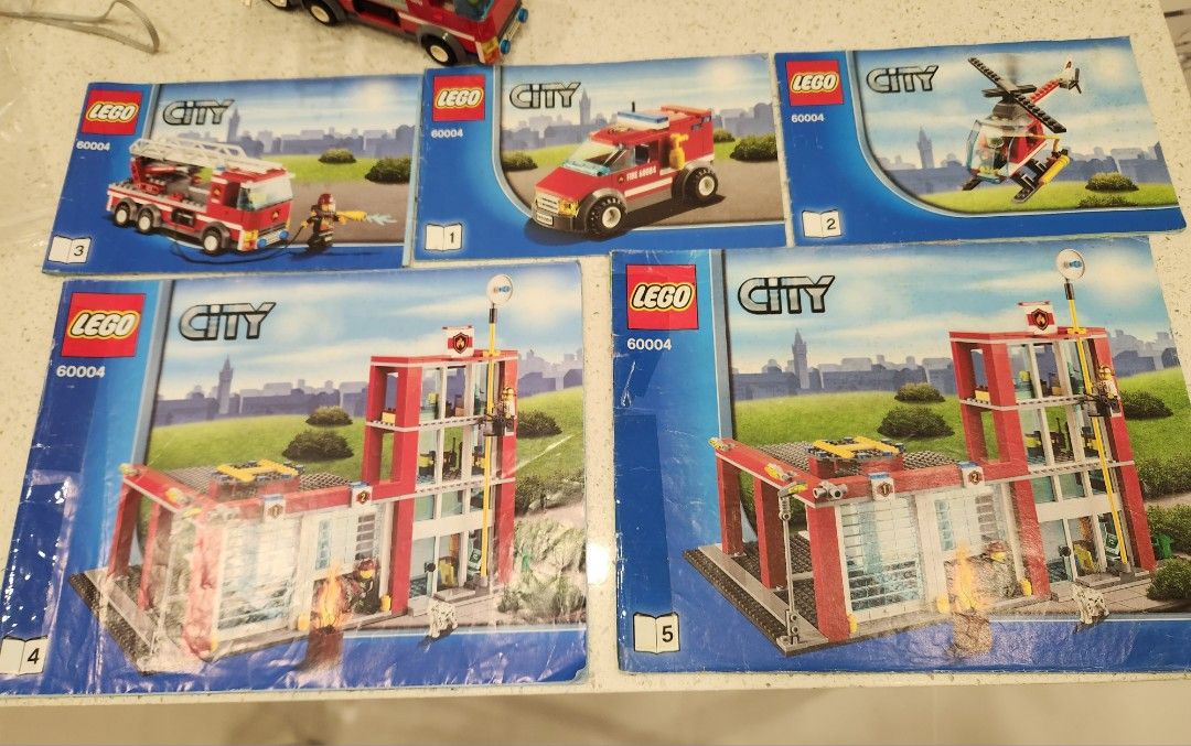 Reserved - Lego 60004 fire station, Hobbies & Toys, Toys & Games on ...