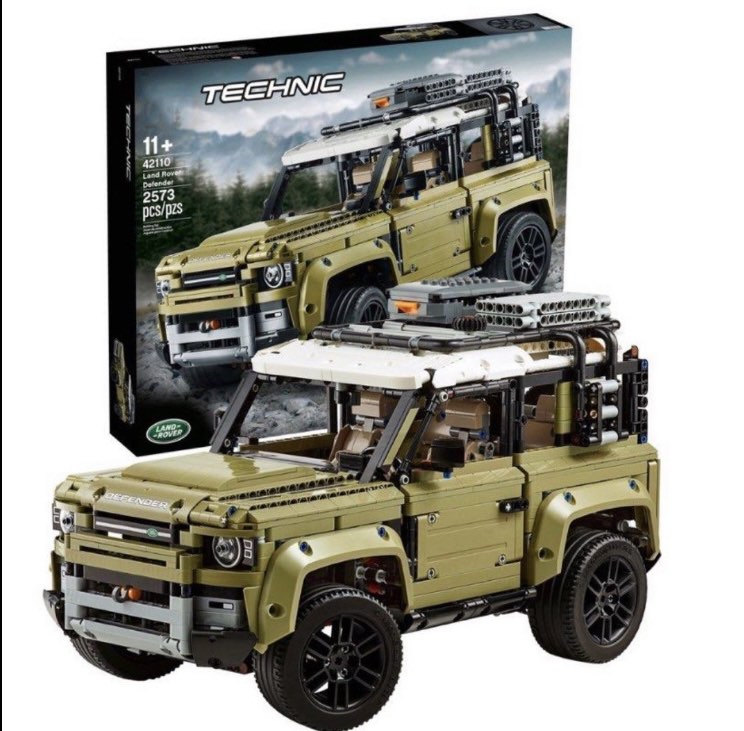 Lego Technic Land Rover Defender - 42110, Hobbies & Toys, Toys & Games ...