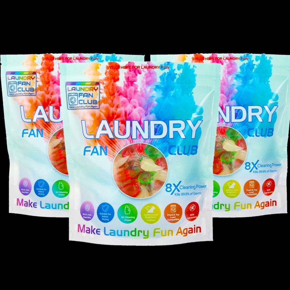 LFC Laundry Detergent Capsules Coco Chanel Scented 32 Pods, Removes ...