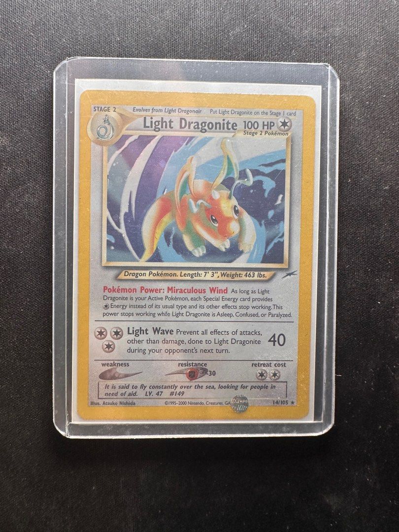 Light Dragonite 14/105, Hobbies & Toys, Toys & Games on Carousell