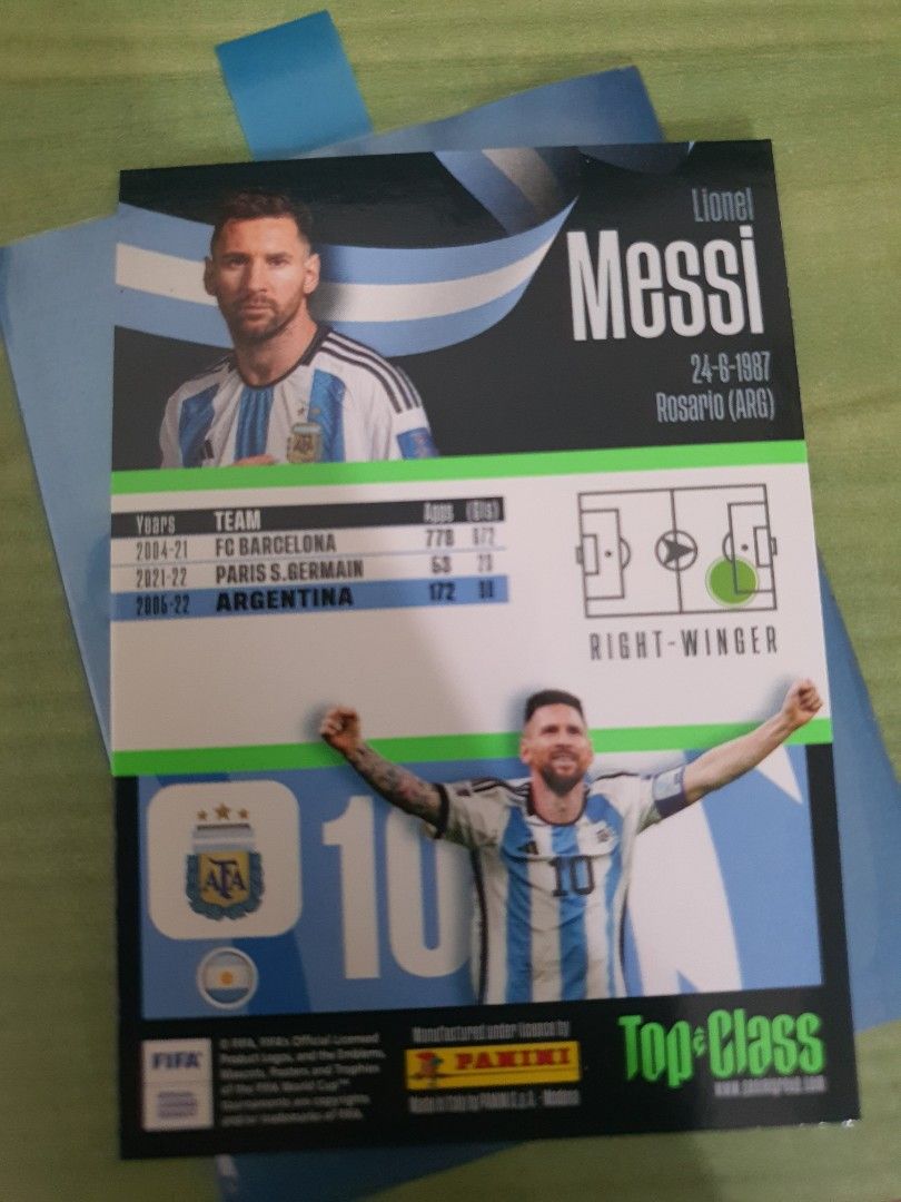 Lionel Messi MASTER CLASS, Hobbies & Toys, Memorabilia & Collectibles ...