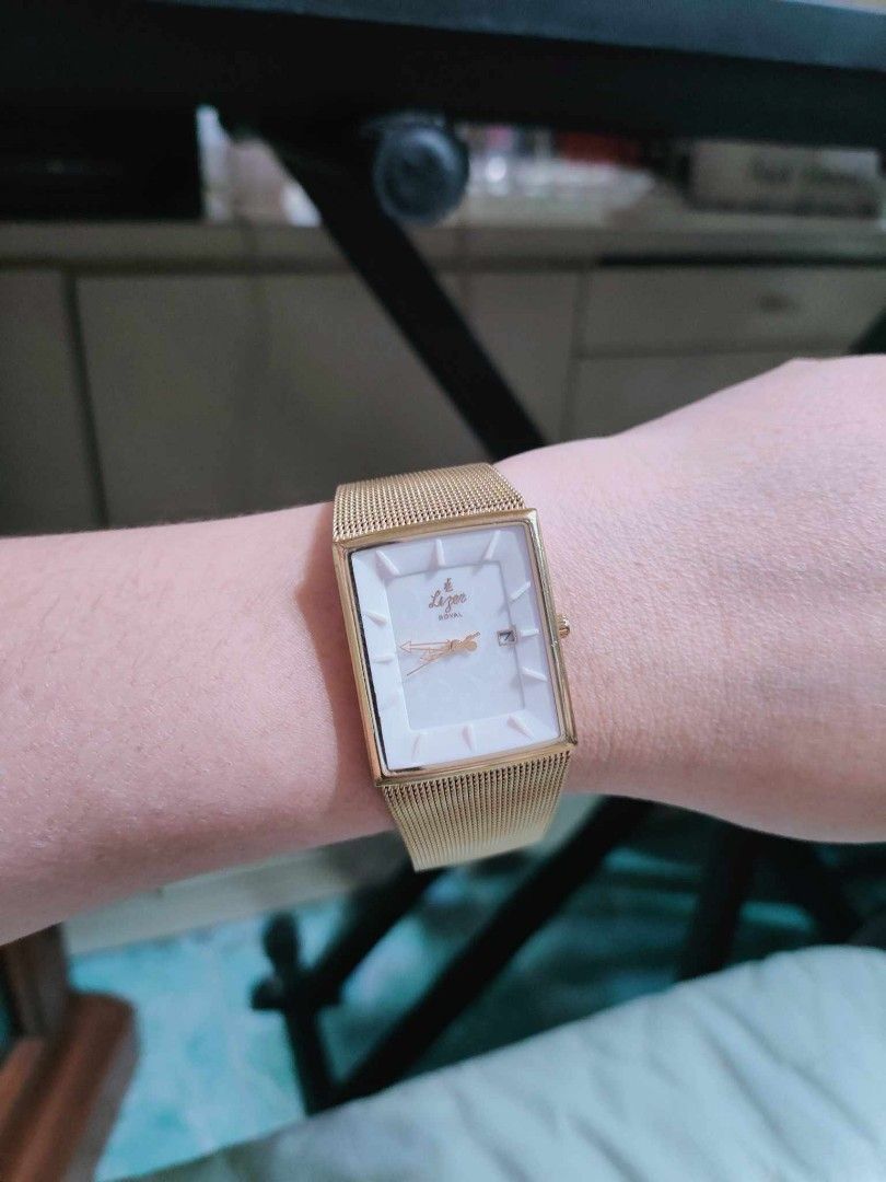 Lizer Royal gold ladies watch on Carousell