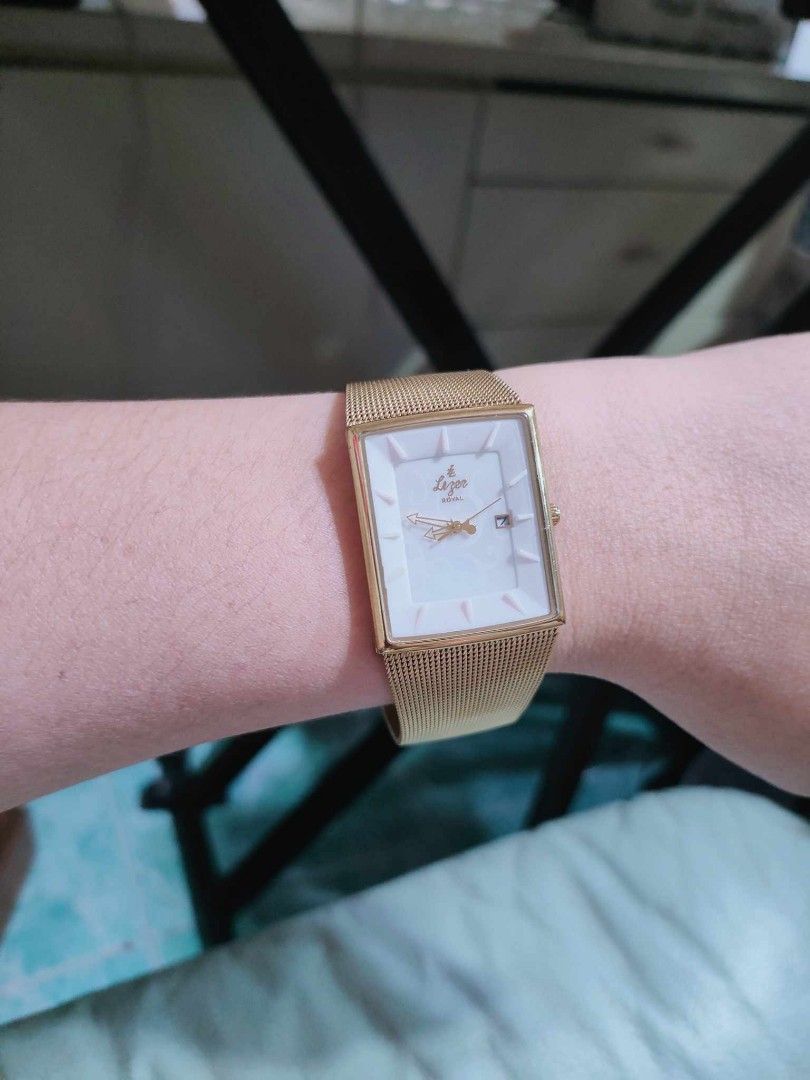 Lizer Royal gold ladies watch on Carousell