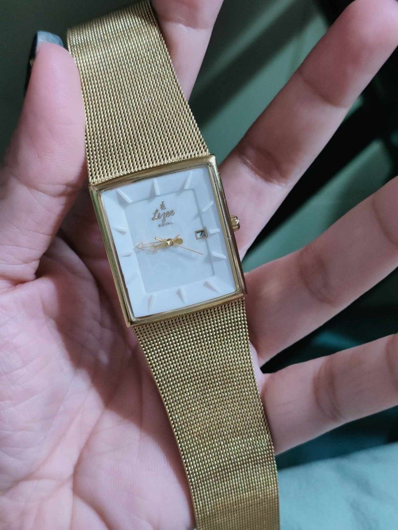 Lizer Royal gold ladies watch on Carousell
