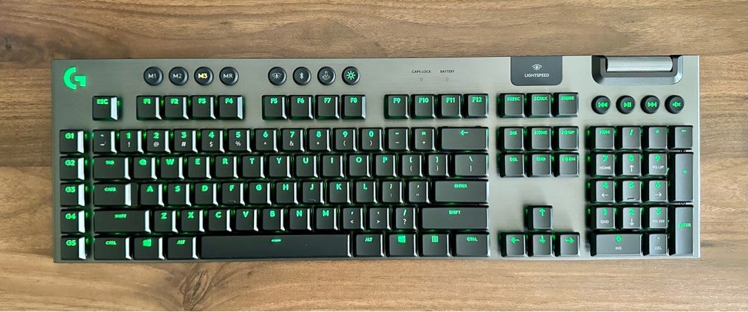 Logitech G915 LIGHTSPEED RGB Mechanical Gaming Keyboard - Tactile ...