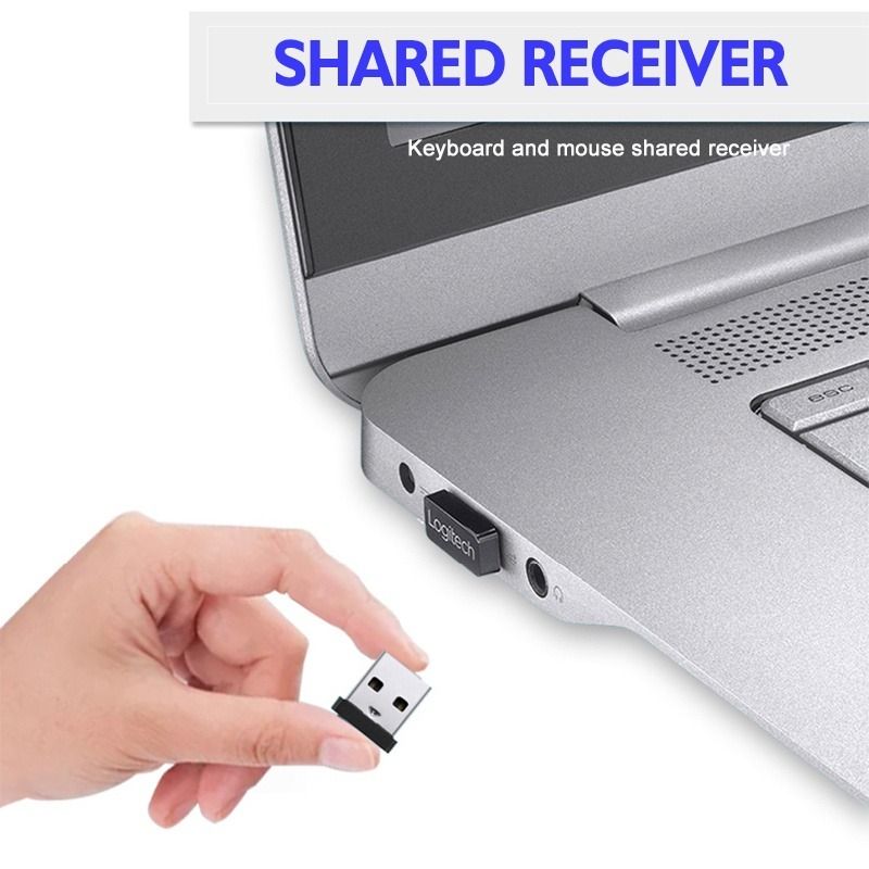 Logitech Keyboard And Mouse Mk245 Multi Device Keyboards Keyboard Kit Nano Wireless Usb Keyboard