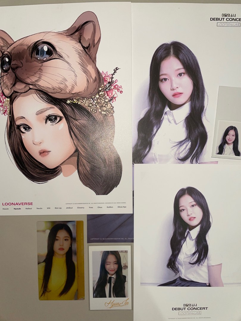 loona hyunjin concert merch, Hobbies & Toys, Memorabilia & Collectibles ...