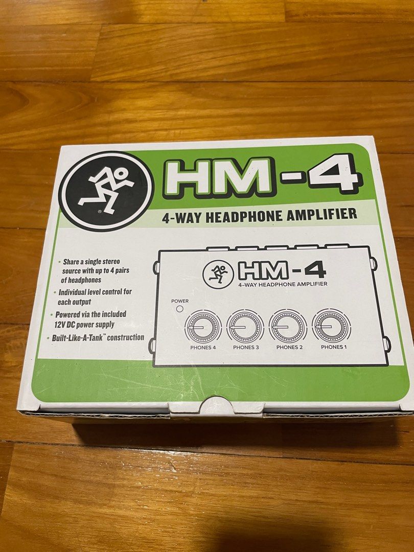 Mackie HM-4 4 Way Headphone Amplifier, Audio, Soundbars, Speakers ...