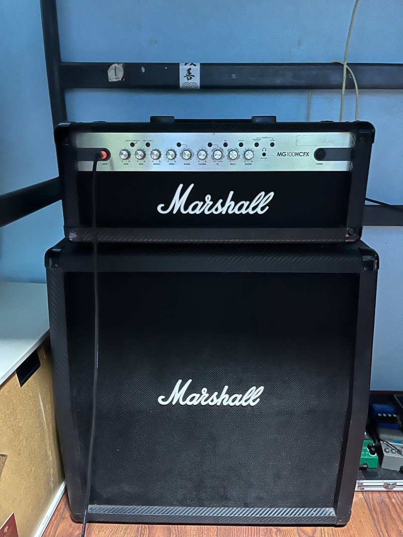 MARSHALL AMPLIFIER, Hobbies & Toys, Music & Media, Music Accessories on ...