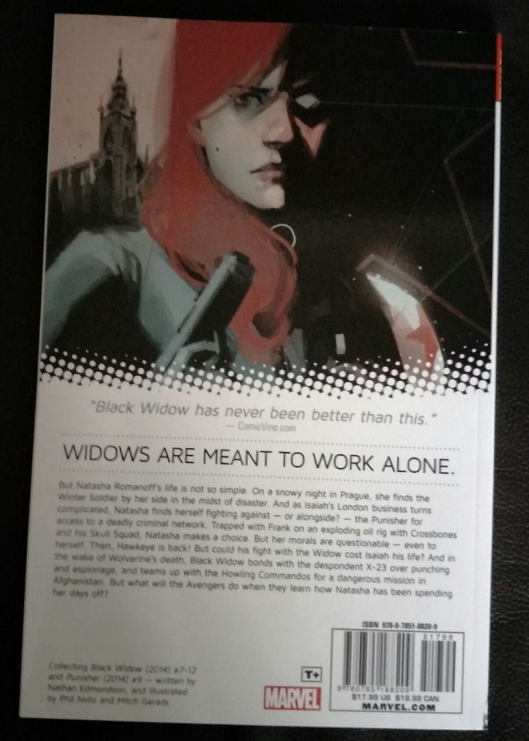 Marvel Comic Black Widow Vol 2 - The Tightly Tangled Web TPB (2015) by ...