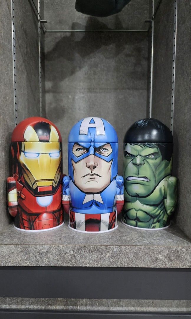 Marvel Superheros piggy bank, Hobbies & Toys, Stationery & Craft ...