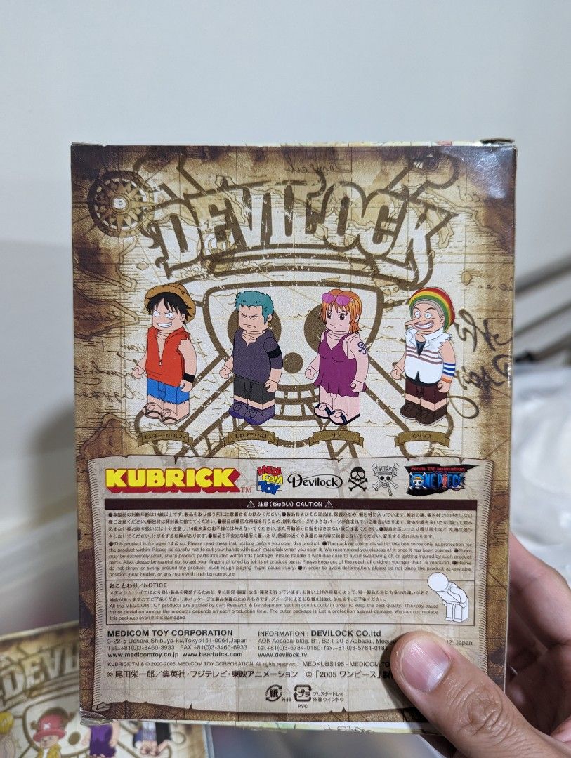 Medicom Kubrick Devilock X One Piece, Hobbies & Toys, Toys & Games on Carousell