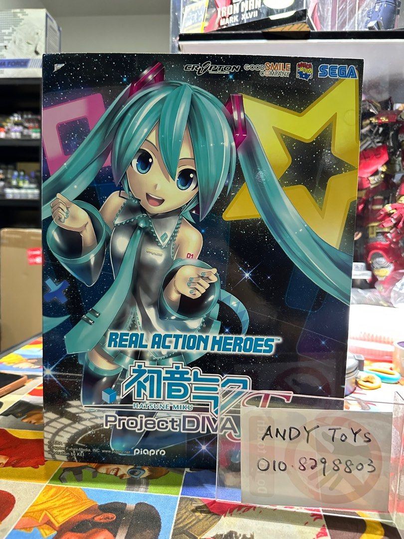 Medicom RAH Hatsune miku project diva 1/6, Hobbies & Toys, Toys & Games ...