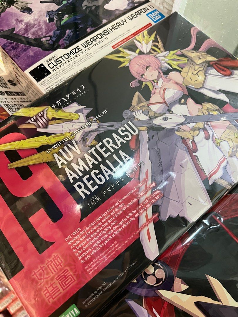 Megami Device 女神裝置 19 皇巫 天照大神 AMATERASU REGALIA, 興趣及遊戲, 玩具 & 遊戲類 ...