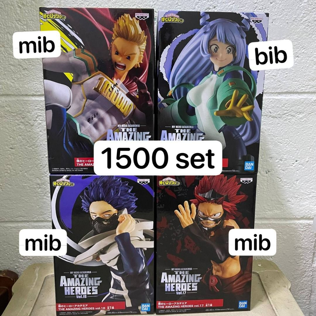 MHA Figures, Hobbies & Toys, Toys & Games on Carousell