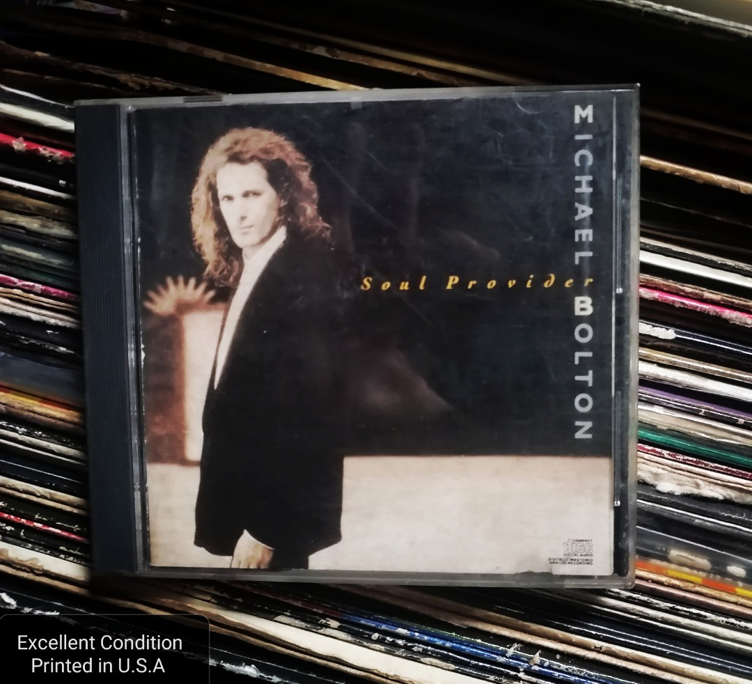 Michael Bolton Soul Provider CD Original CDs for Sale Rock CDs Michael Bolton CD on Carousell