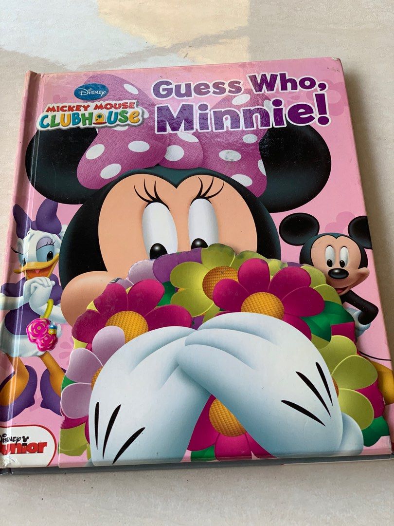 Minnie mouse guess who, Buku & Alat Tulis, Buku Anak-Anak di Carousell