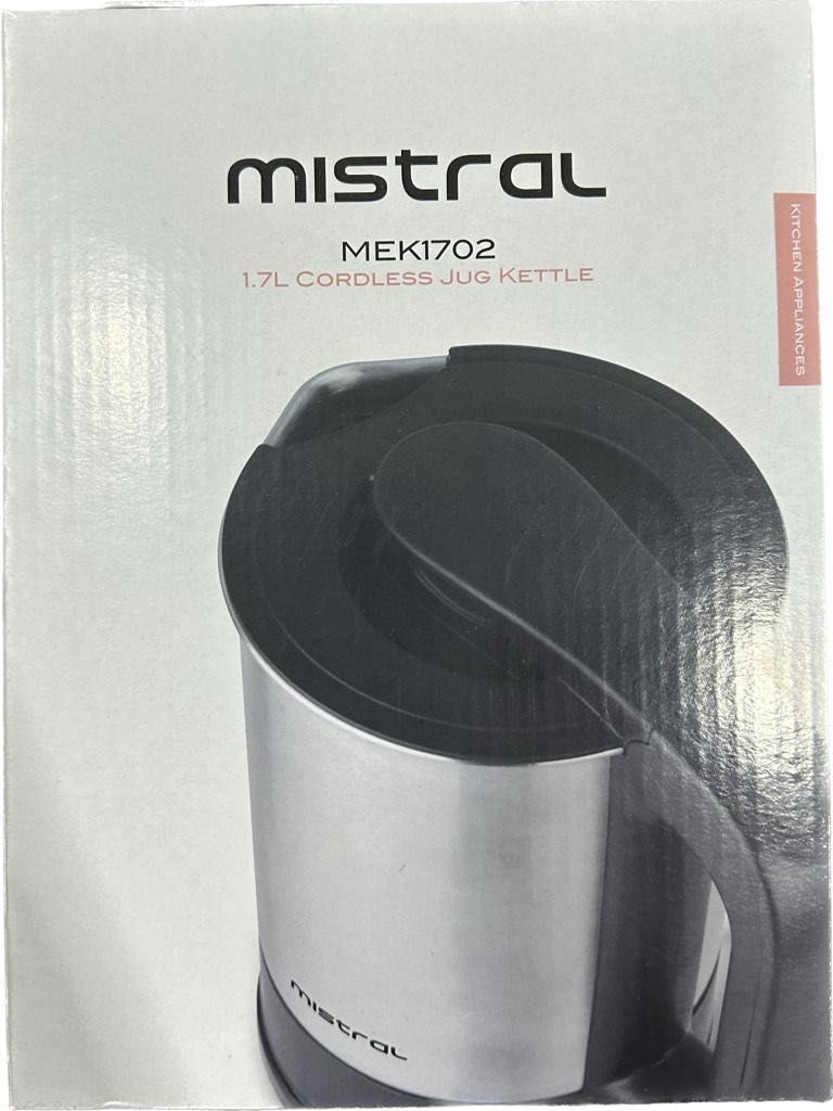 mistral 1.7 L cordless jug kettle, TV & Home Appliances, Kitchen ...