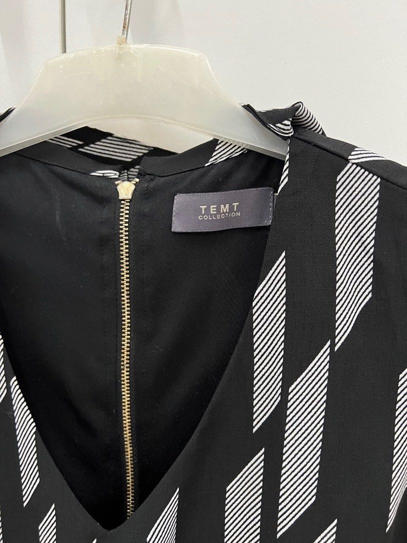 Monochrome Jumpsuit Hitam - TEMT, Fesyen Wanita, Pakaian Wanita ...