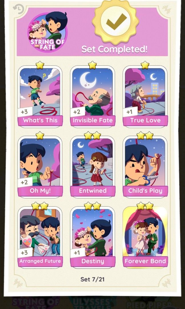 Monopoly go stars stickers, Hobbies & Toys, Toys & Games on Carousell