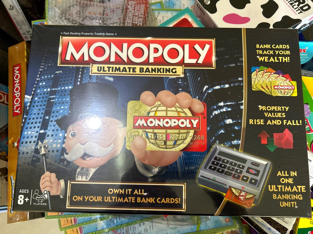 Monopoly Ultimate Banking Game, Hobbies & Toys, Toys & Games on Carousell