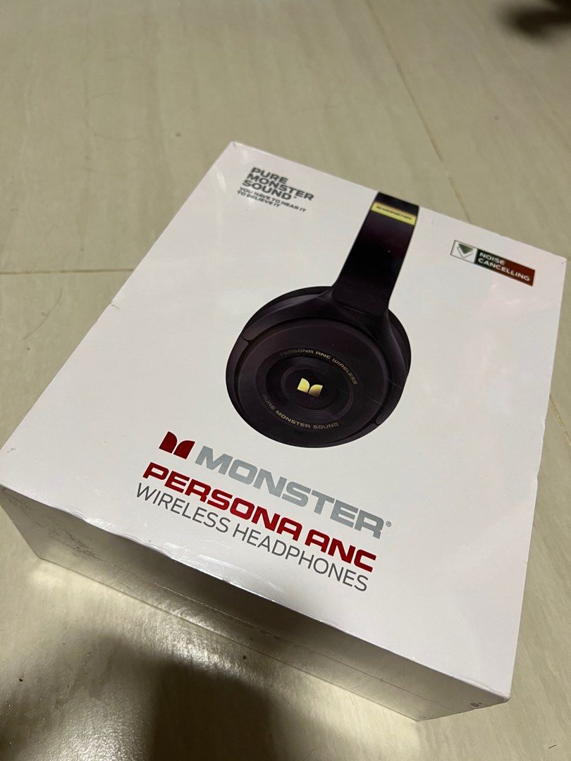 Monster Persona anc wireless headphone, 音響器材, 頭戴式/罩耳式耳機 - Carousell