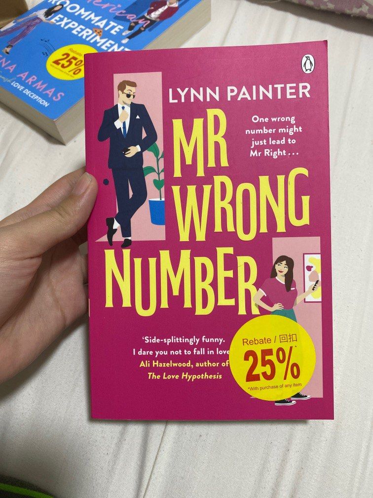 Mr Wrong Number by Lynn Painter, Hobbies & Toys, Books & Magazines ...
