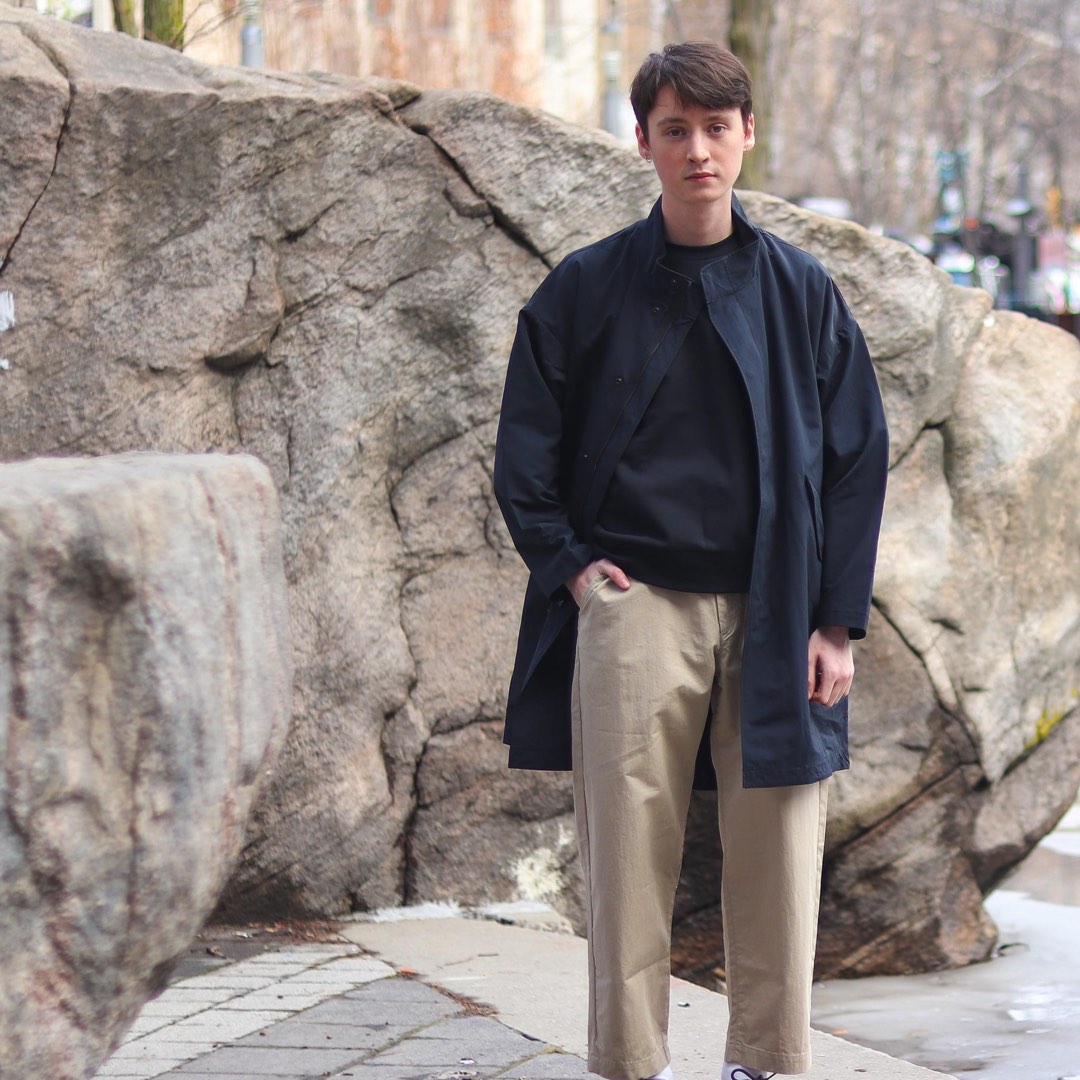 MUJI water repellent chino pants, Men's Fashion, Bottoms, Trousers on ...