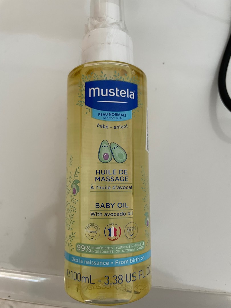 Mustela massage oil, Babies & Kids, Bathing & Changing, Baby Toiletries ...